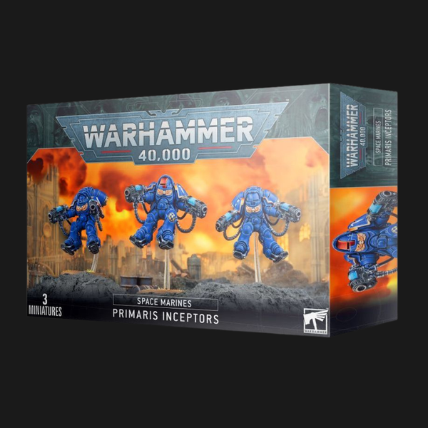Space Marines Primaris Inceptor Squad – Warhammer 40K Elite Shock Troo ...