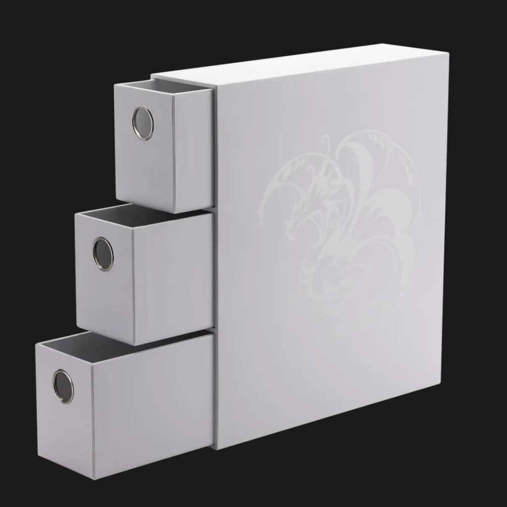 Dragon Shield Fortress Card Drawers - White – Ventura Games
