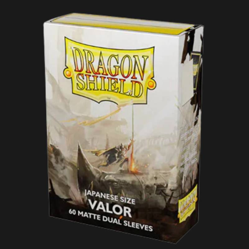 Dragon Shield Japanese size Matte Dual Sleeves - Valor (60 Sleeves ...
