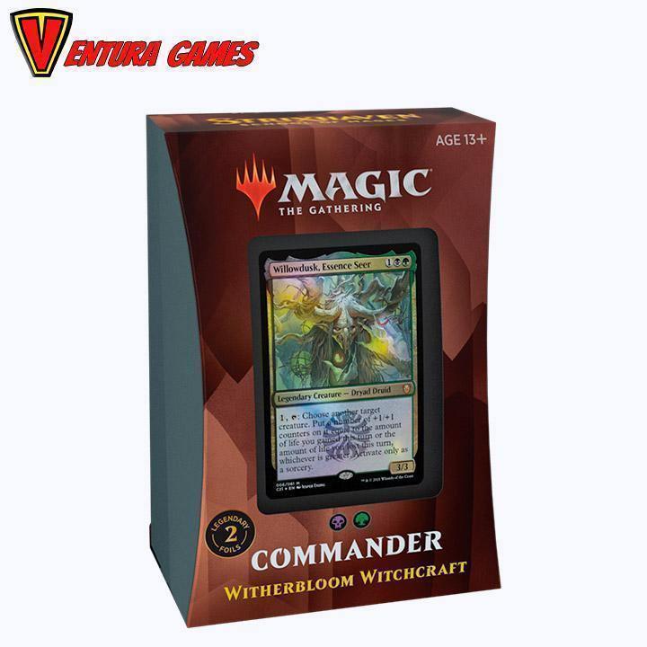 Magic: The Gathering Strixhaven Commander Deck - Witherbloom Witchcraf ...
